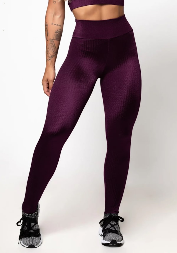 Calça legging cores lisas | Roupa para academia DLK